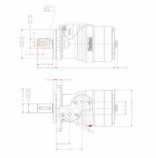 Героторный гидромотор Danfoss OMRX 200 11186642 – купить у официального ...