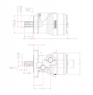 Героторный гидромотор Danfoss OMRX 200 11185494 – купить у официального ...